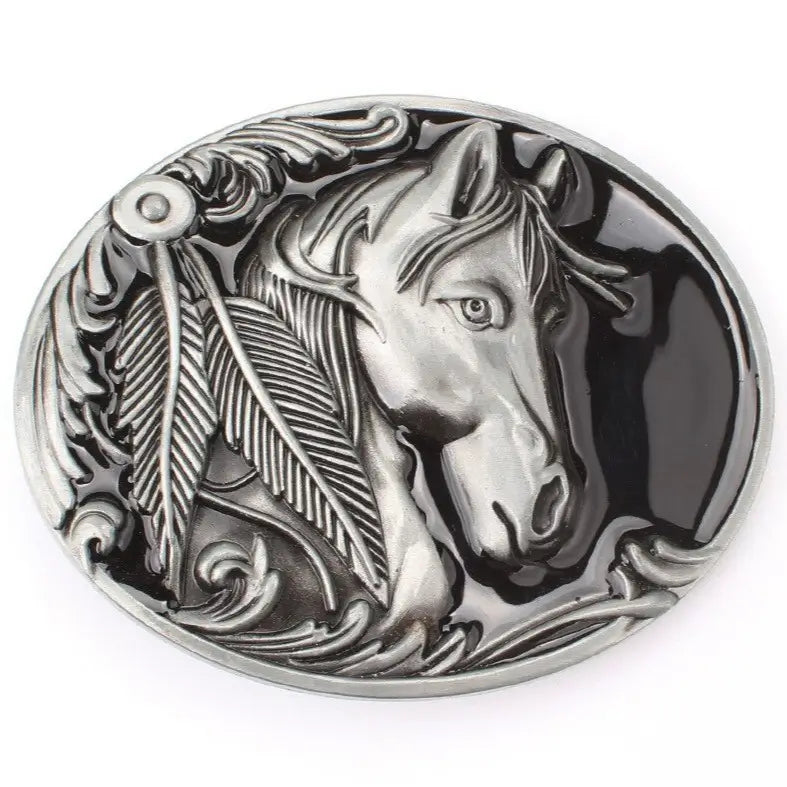 Hebilla Caballo | Estilo Cowboy