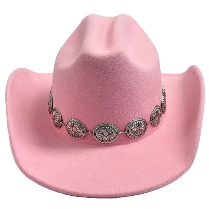 Sombrero Cowboy Rosa | Estilo Cowboy