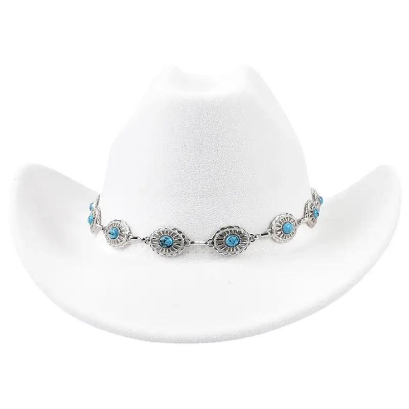 Sombrero Cowgirl Blanco | Estilo Cowboy
