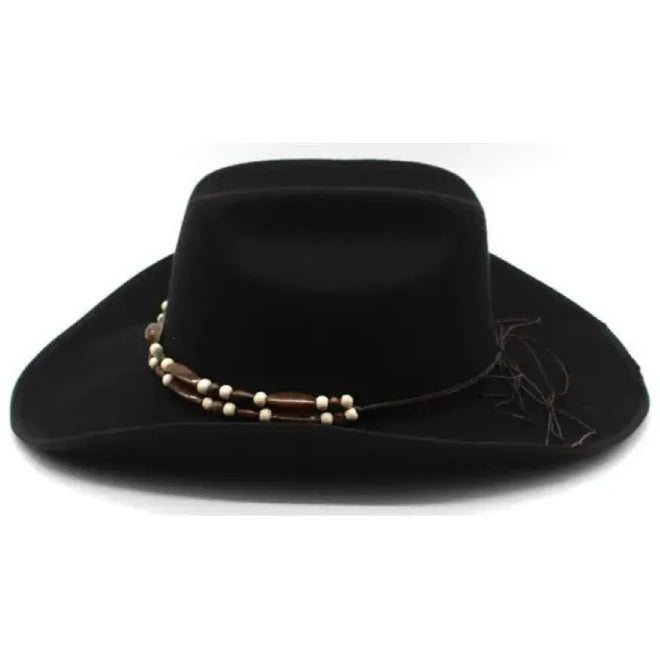 Sombrero Ranchero Negro | Estilo Cowboy