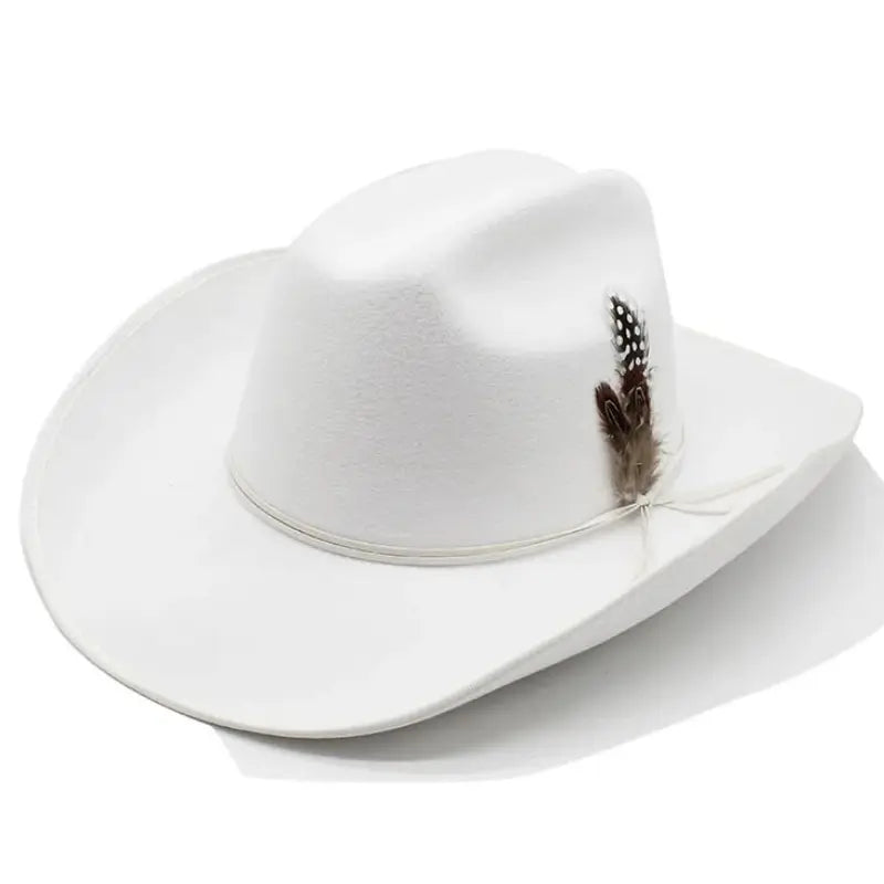 Sombrero Texano Blanco | Estilo Cowboy