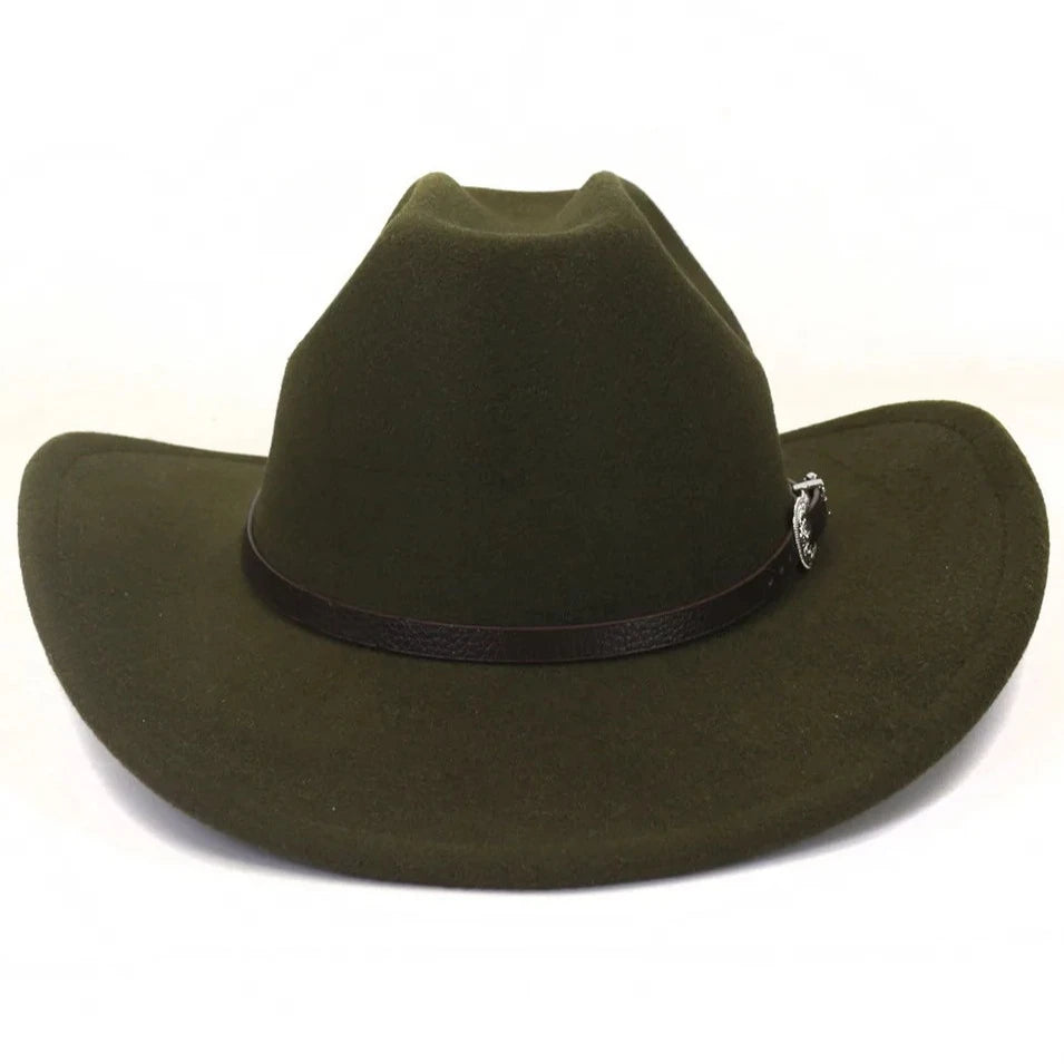 Sombrero Vaquero Verde | Estilo Cowboy
